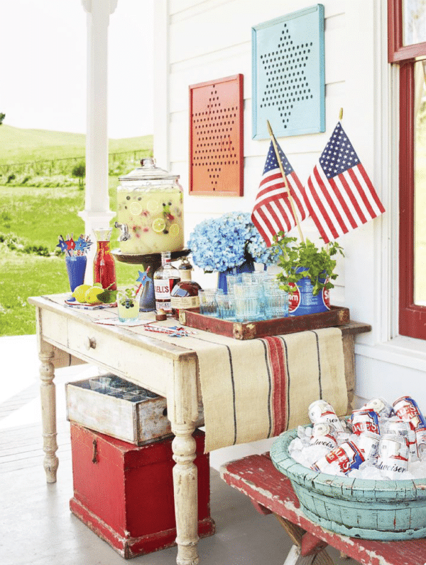 Farmhouse 4th of July - Home Sweet Farm Home