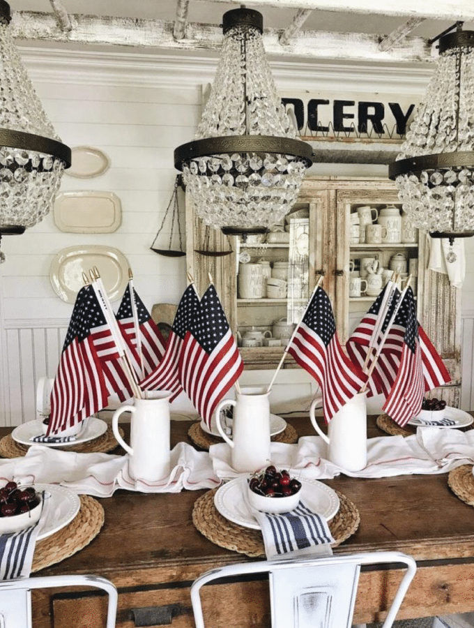 Farmhouse 4th of July - Home Sweet Farm Home