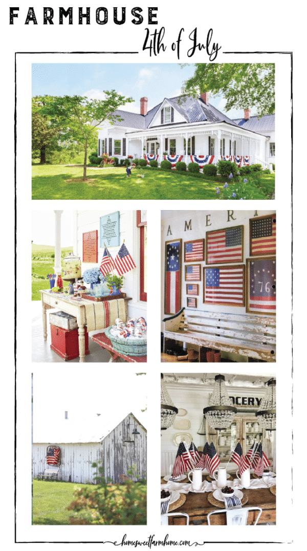 Farmhouse 4th of July - Home Sweet Farm Home