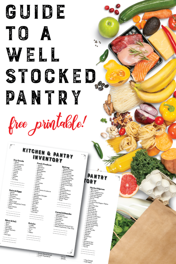Guide to a Well Stocked Pantry - Home Sweet Farm Home