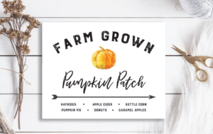 Free Fall Farmhouse Printables - Home Sweet Farm Home