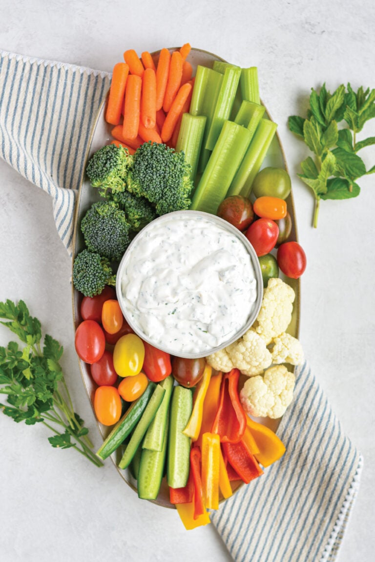Green Goddess Dip - Home Sweet Farm Home