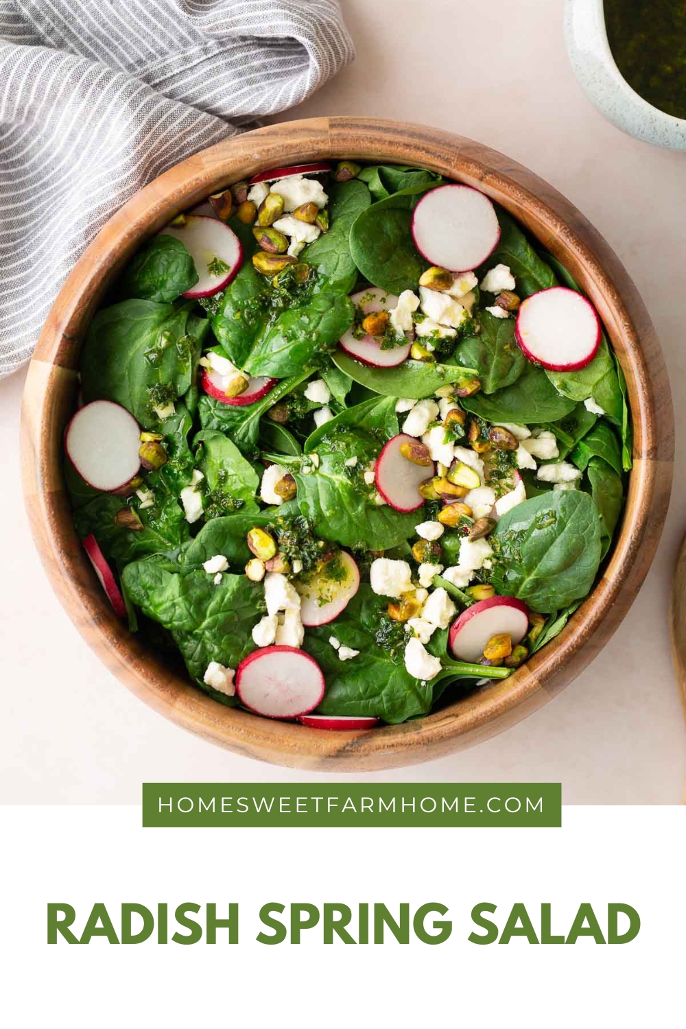 Radish Spring Salad - Home Sweet Farm Home