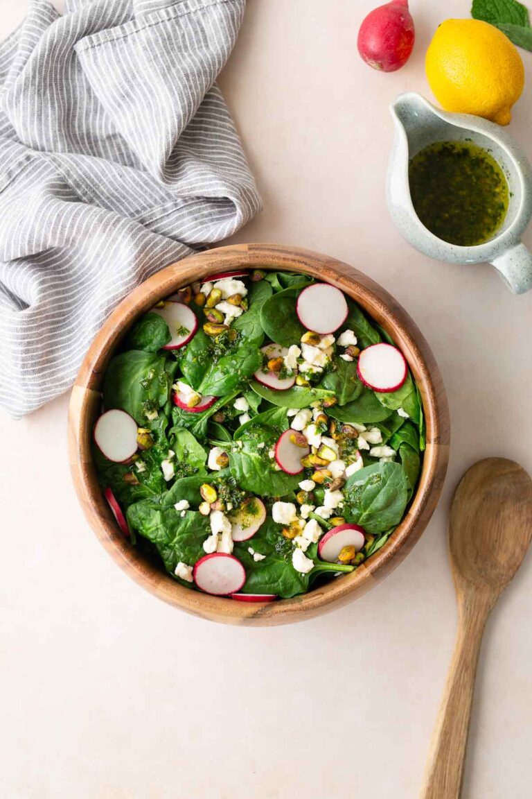 Radish Spring Salad - Home Sweet Farm Home